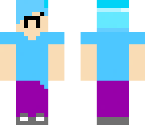 fnf steve bf | Minecraft Skin