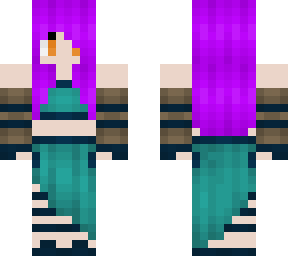 Netherborn - warped forest 2 | Minecraft Skin