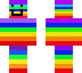 Rainbow Boy Minecraft Skins
