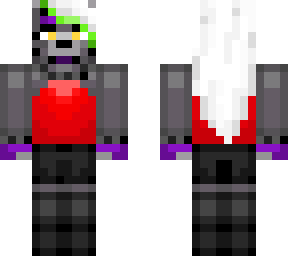 Roxanne Wolf Fury's Rage | Minecraft Skin