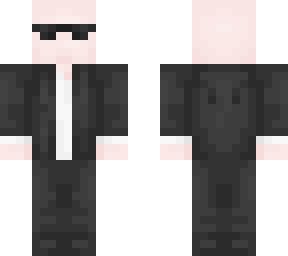 Secret (Bald) Agent Man | Minecraft Skin