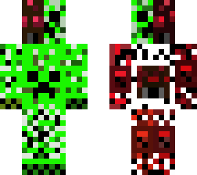 spider X creeper | Minecraft Skin