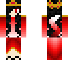 Wolf Warrior princess | Minecraft Skin
