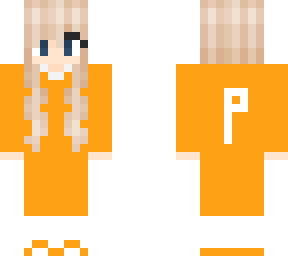 inmate prison jail orange sandals | Minecraft Skins