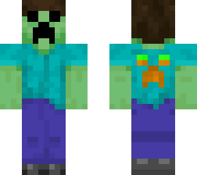 creeper steve | Minecraft Skins