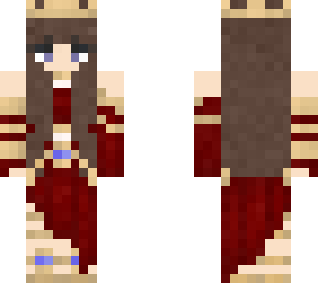 ElimorWolf04 Medieval queen dress | Minecraft Skin