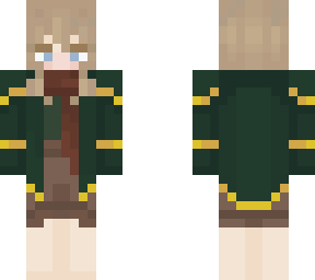 green cape hobbit, lotr, lord of the rings mod | Minecraft Skin