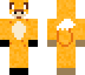 LEGO Minecraft Fox onesie | Minecraft Skin