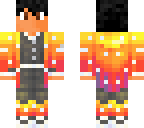 zenitsu demon_slayer donut_dloz | Minecraft Skins
