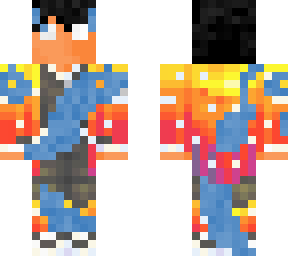zenitsu demon_slayer donut_dloz | Minecraft Skins