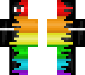 download rainbow skins | Minecraft Skins