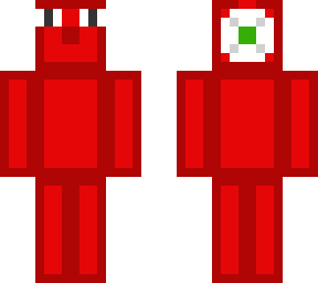 Red pikmin | Minecraft Skin