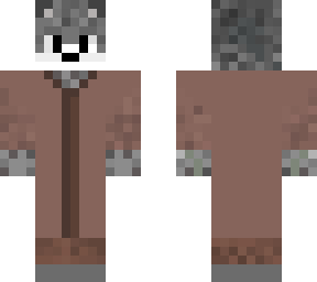RedWolf con ropa de Aldeano | Minecraft Skin