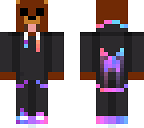Rubius con traje gamer | Minecraft Skin