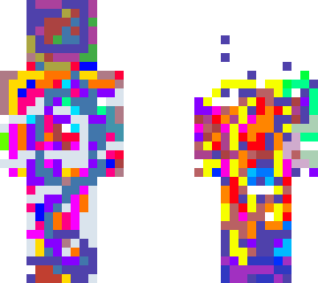 Skittles! (taste the rainbow!) | Minecraft Skin