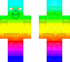 rainbow steve inverse steve | Minecraft Skins