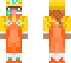 daisy mario | Minecraft Skins