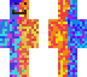 fire and water | Minecraft Skins