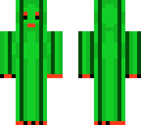 Water melon man | Minecraft Skin