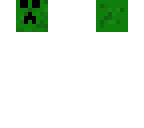 creeper head | Minecraft Skin
