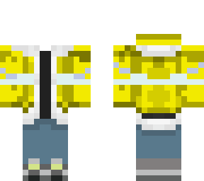 Cyberpunk: Edgerunner David Martinez Template | Minecraft Skin