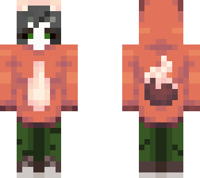 Dead ash fox | Minecraft Skin