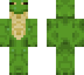 Game Accurate Green Frog Skin | Minecraft Skin