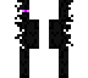 Half Enderman | Minecraft Skin