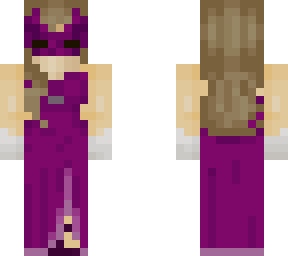 Purple Masquerade | Minecraft Skin