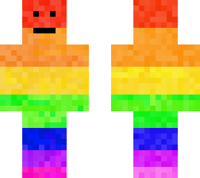 Rainbow guy | Minecraft Skin