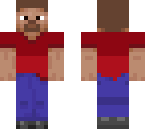 red steve | Minecraft Skin