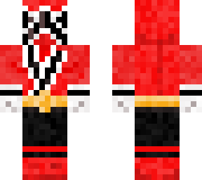 shinkenger red(fix color) | Minecraft Skin