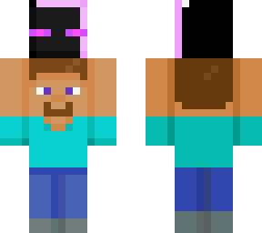 Steve Carrying My PFP | Minecraft Skin