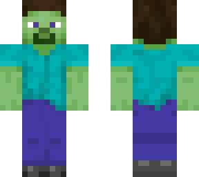 Zombie Steve | Minecraft Skin