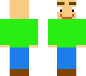 (Baldi Is Back!) Baldi's Basics Minecraft Baldi | Minecraft Skin
