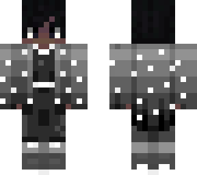 Black Lightning Fuiji | Minecraft Skin