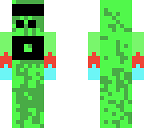 custom creeper | Minecraft Skin