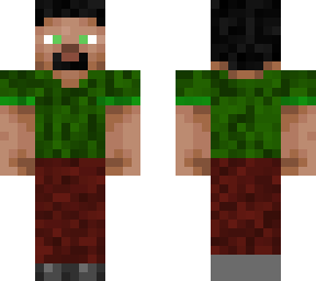 Green Steve | Minecraft Skin