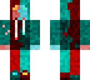 half hot half cold | Minecraft Skin