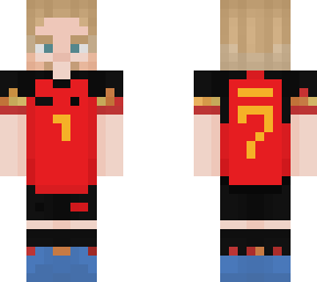 Kevin De Bruyne - Belgium Qatar 2022 | Minecraft Skin