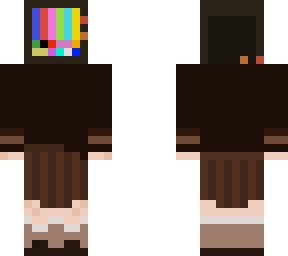 tv girl | Minecraft Skin