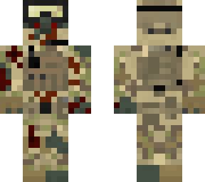 desert soldier | Minecraft Skins