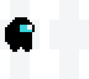 Black Amongus | Minecraft Skin