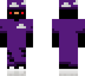 black/purple duck | Minecraft Skin