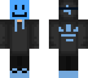 Blue mask boy | Minecraft Skin