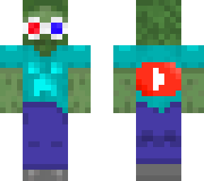 gamer zombie update 2 | Minecraft Skin
