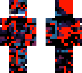 glitch shadow freddy with .exe virus | Minecraft Skin