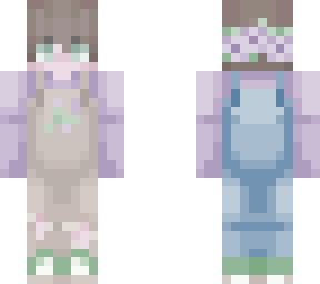 lavender boy // two tone | Minecraft Skin