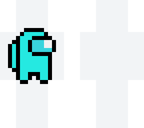 Amongus Light Blue Minecraft Skins