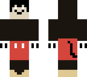 Mickey Mouse | Minecraft Skin